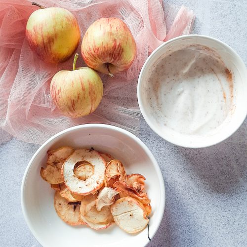 Airfryer Apple Dippers